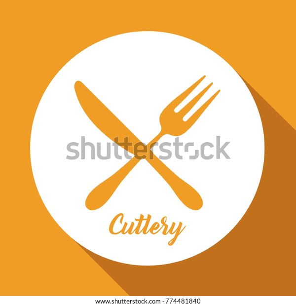 Cutlery Symbol Design Stock Vector (Royalty Free) 774481840