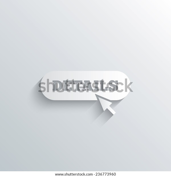Cutout Paper Background Details Cursor Pointer Stock Vector (Royalty ...