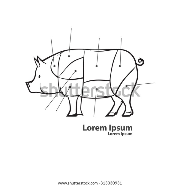 1,137 Pork map 이미지, 스톡 사진 및 벡터 | Shutterstock