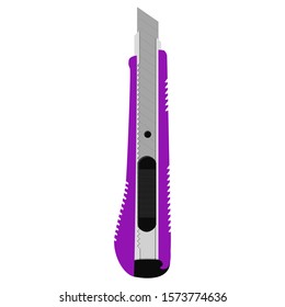 Cutter Purple Real Vector Style Stock Vector (Royalty Free) 1573774636 ...
