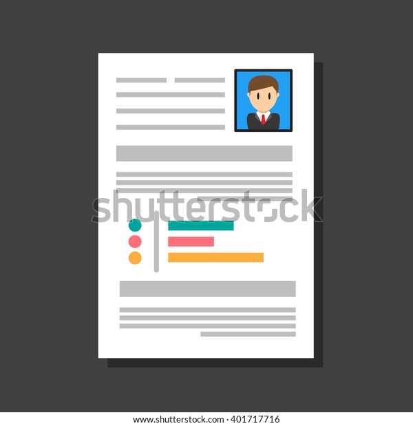 Cv Resume Template Vector Graphic Layout: Vector có sẵn (miễn phí bản ...