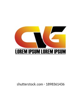 Cvg Letter Monogram Logo Design Vector Stock Vector (Royalty Free ...