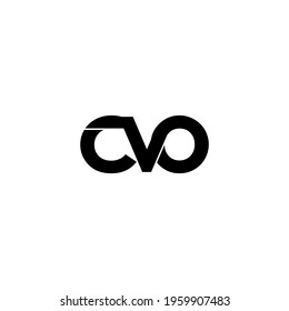 Cvo Letter Original Monogram Logo Design Stock Vector (Royalty Free ...