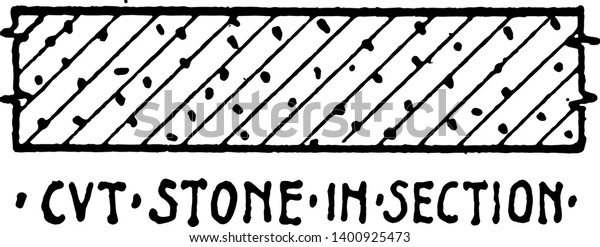Cvt Stone Section Material Symbol Common Stock Vector (Royalty Free ...