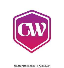 Cw Logo Stock Vector (Royalty Free) 579883234 | Shutterstock
