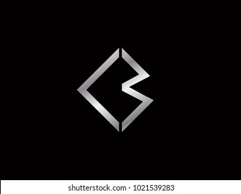 Tw Square Shape Silver Color Logo Stock Vector (Royalty Free) 1021458580