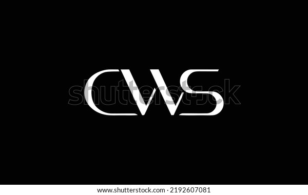 Cws Logo Design Idea Creative Vector Stock Vector (Royalty Free ...