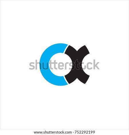 CX DESIGN LOGO ICON BRAND Stock Vector (Royalty Free) 752292199 ...