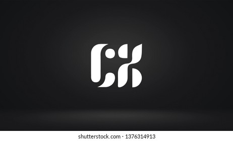 Cx Logo Design Template Vector Illustration Stock Vector (Royalty Free ...