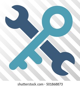 Cyan Blue Key Tools Toolbar Icon Stock Vector (Royalty Free) 501868873 ...