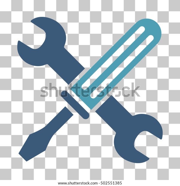 Cyan Blue Tools Toolbar Pictogram Vector Stock Vector (Royalty Free ...