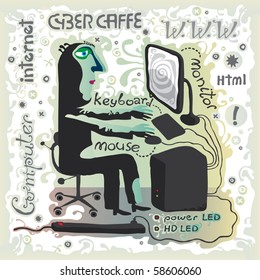 3,918 Cyber cafes Images, Stock Photos & Vectors | Shutterstock