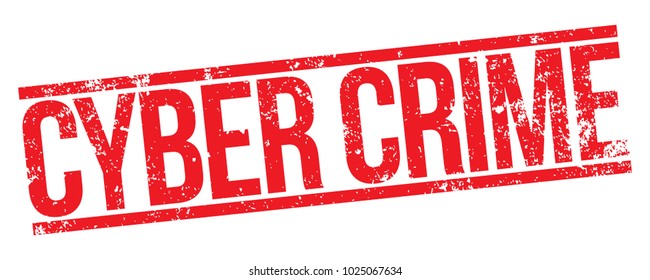 Cyber Crime Stamp Stock Vector (Royalty Free) 1025067634 | Shutterstock