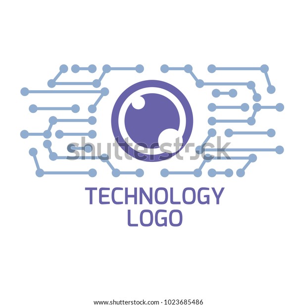 Cyber Eye Icon Cyber Logo Template : image vectorielle de stock (libre ...