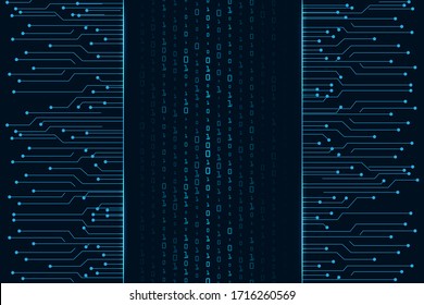 Cyber Security Circuit Board High Tech Stock Vector (Royalty Free ...