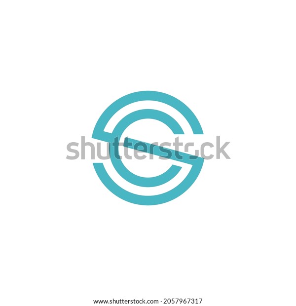 Cyber Security Defender Line Letter Slogo Stock Vector (Royalty Free ...