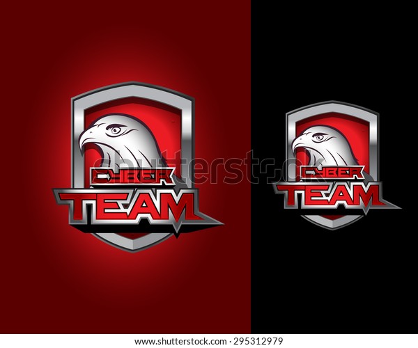 Cyber Team Logo Template Cyber Game Stock Vector (Royalty Free ...