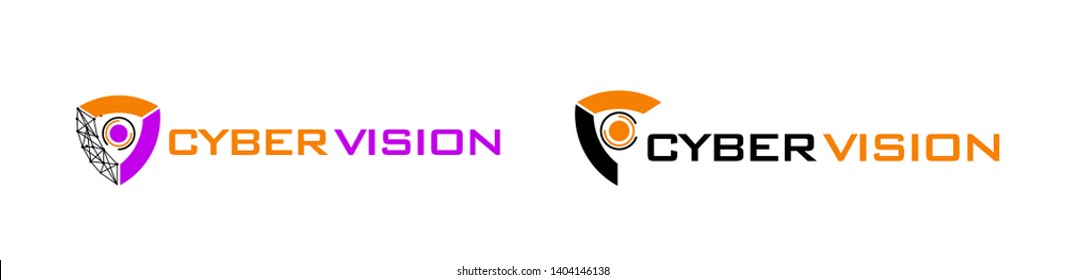 Cyber Vision Logo Cyber Security 스톡 벡터(로열티 프리) 1404146138 | Shutterstock