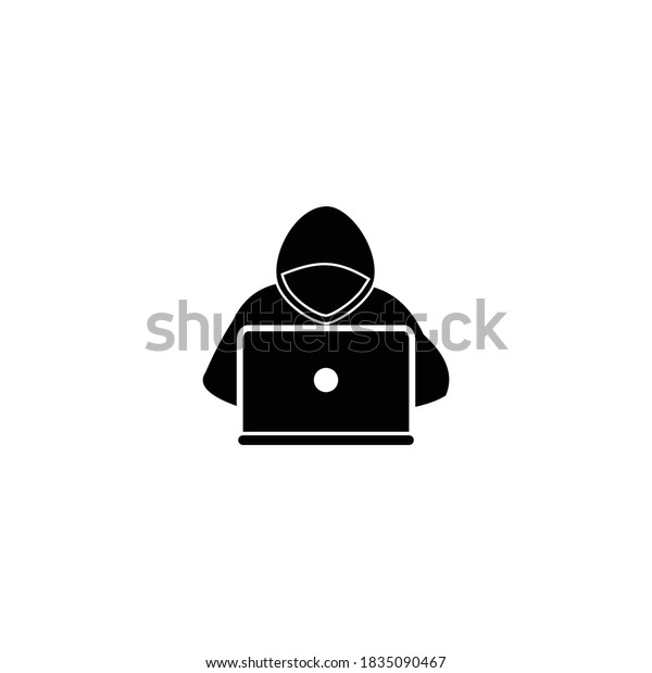 Cybercrime Icon Set Vector Symbol Illustration Stock Vector (Royalty ...