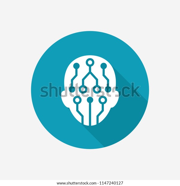 Cyborg Face Icon Stock Vector (Royalty Free) 1147240127 | Shutterstock