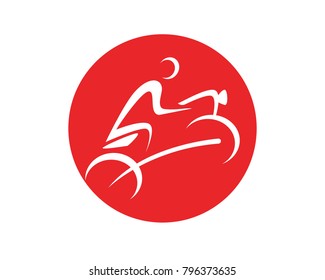 Cycle Logo Symbols Template Stock Vector (Royalty Free) 796373635
