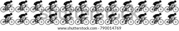 Cycle Riding Animation Sprite Sheet Stock Vector (Royalty Free) 790014769