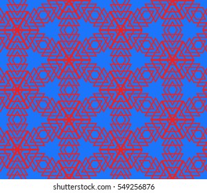 Cyclic Cubes Vector Illustration Depicting Threedimensional Stock ...