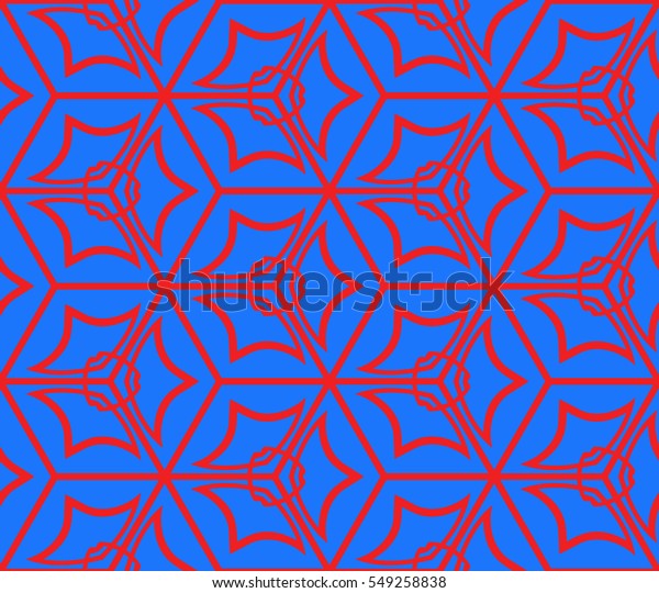 Cyclic Cubes Vector Illustration Depicting Threedimensional Stock ...