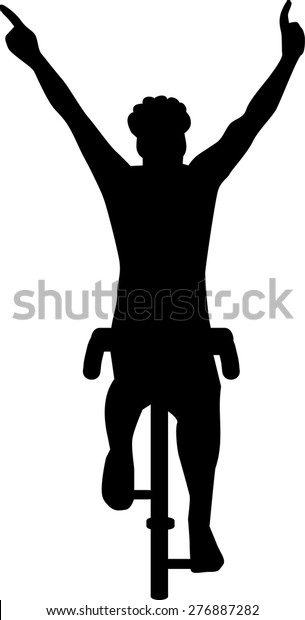 Cycling Cycle Racing Winner Stock Vector (Royalty Free) 276887282 ...