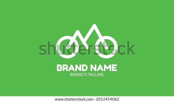 Cycling Logo Mountain Cycling Business Logo Stock Vector (Royalty Free ...