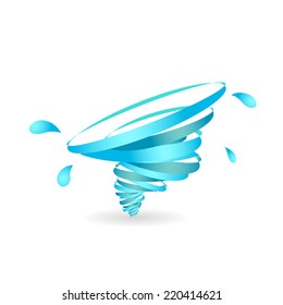 Cyclone Vector Icon Stock Vector (Royalty Free) 220414621 | Shutterstock