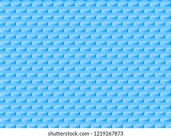 Cylinder Blue Color Pattern Vector Background Stock Vector (Royalty ...