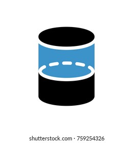 Cylinder Double Color Stock Vector (Royalty Free) 759254326 | Shutterstock