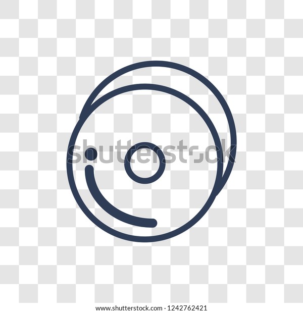 Cymbals Icon Trendy Linear Cymbals Logo: vector de stock (libre de ...