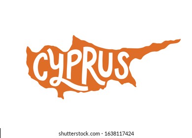 151 Cyprus map lettering Images, Stock Photos & Vectors | Shutterstock