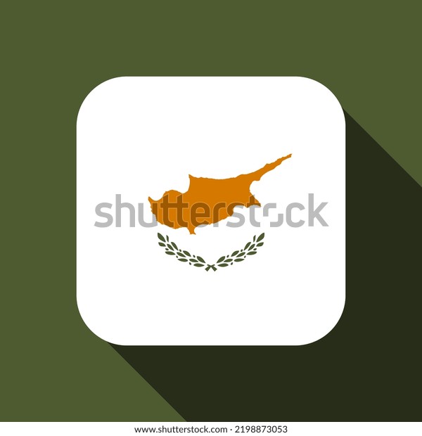 Bandera de Chipre, colores oficiales. Ilustración: vector de stock ...