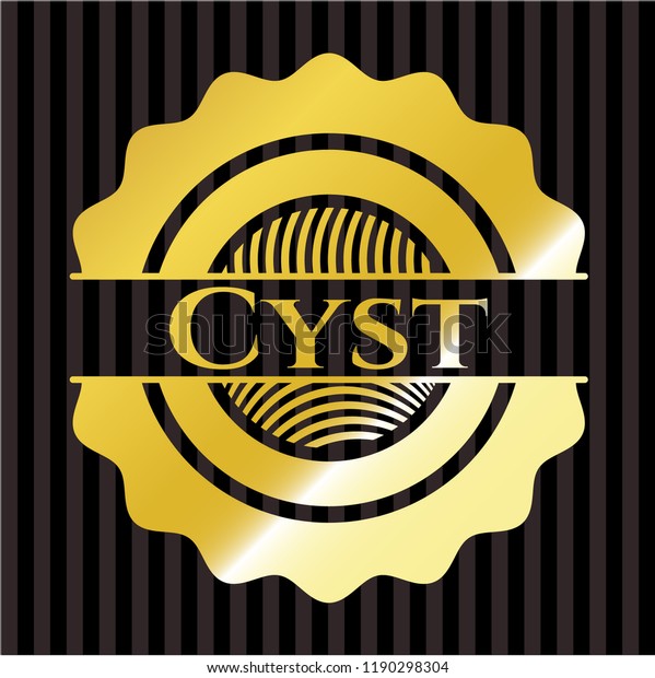 Cyst Shiny Badge Stock Vector (Royalty Free) 1190298304 | Shutterstock