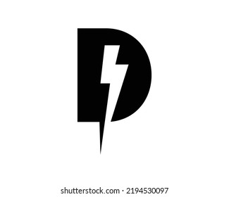 D Alphabet Vector Logo Design Template Stock Vector (Royalty Free ...