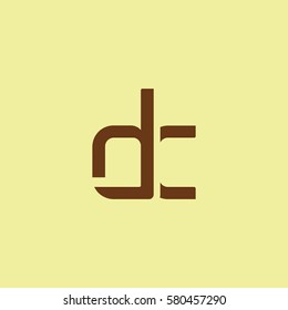 D C Letter Logo Design Vector Stock Vector (Royalty Free) 580457392