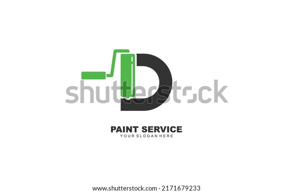 D Construction Logo Design Inspiration Vector: เวกเตอร์สต็อก (ปลอดค่า ...