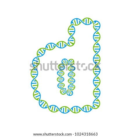 D Dna Letter Logo Icon Design Stock Vector (Royalty Free) 1024318663 ...