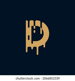 D Drip Logo Symbol Icon Stock Vector (Royalty Free) 2066852339 ...