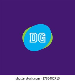 D G Letter Logo Concept Design Stock Vector (Royalty Free) 1783402715 ...