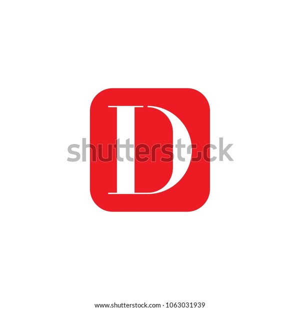 D Id Logo Design Stock Vector (Royalty Free) 1063031939 | Shutterstock