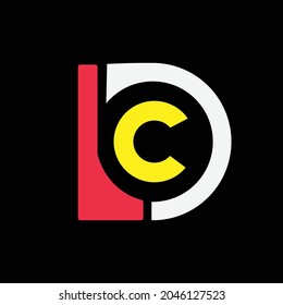 D L C Abstract Logo Design Stock Vector (Royalty Free) 2046127523 ...