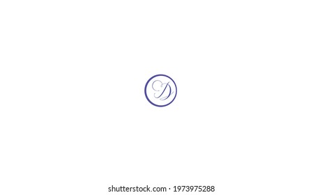 D Letter Hand Written Logo Stock Vector (Royalty Free) 1973975288 ...