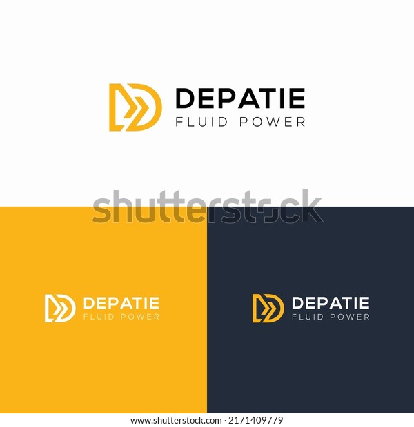 D Logo Design Depatie Stock Vector (Royalty Free) 2171409779 | Shutterstock
