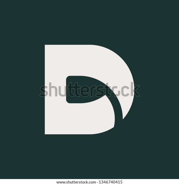 D Logo Design Inspiration Vector Template Stock Vector (Royalty Free ...