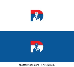 D Medical Logo Design Vector Stock Vector (Royalty Free) 1751633330 ...