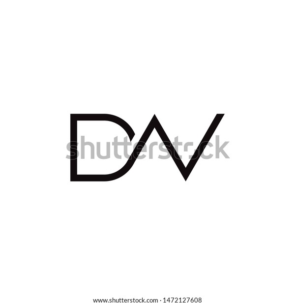 D N Letter Logo Design Vector Stock Vector (Royalty Free) 1472127608 ...